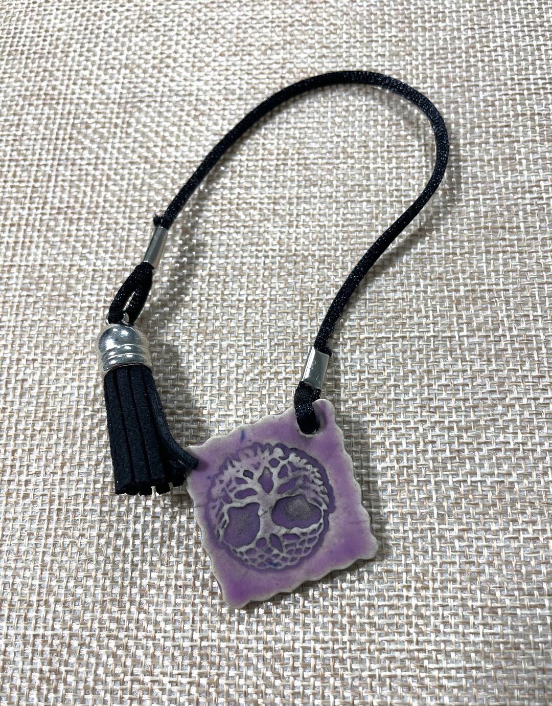 Ceramic Tree of Like Pendant Bookmark Ceramic Family Gift - Etsy
