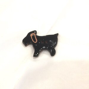 Goat Buttons, Black Dapple Goat Button, Ceramic Buttons - Sold ...