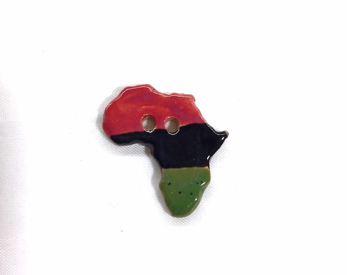 Africa Button, Afro Inspired Buttons - Sold Individually - Etsy