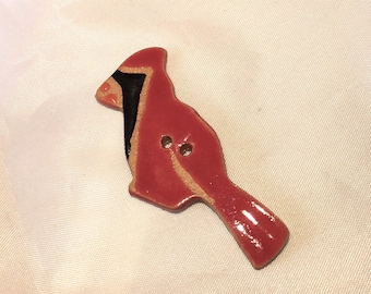 Cardinal Buttons | Etsy