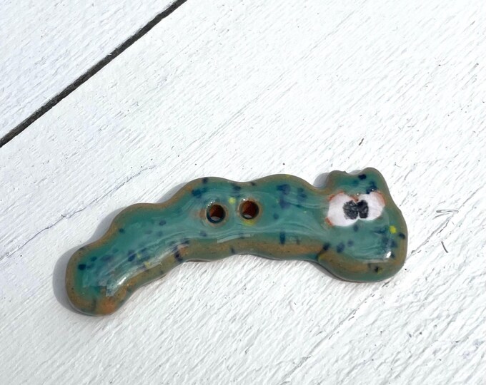 Caterpillar Button, Ceramic Button - Sold Individually - Etsy