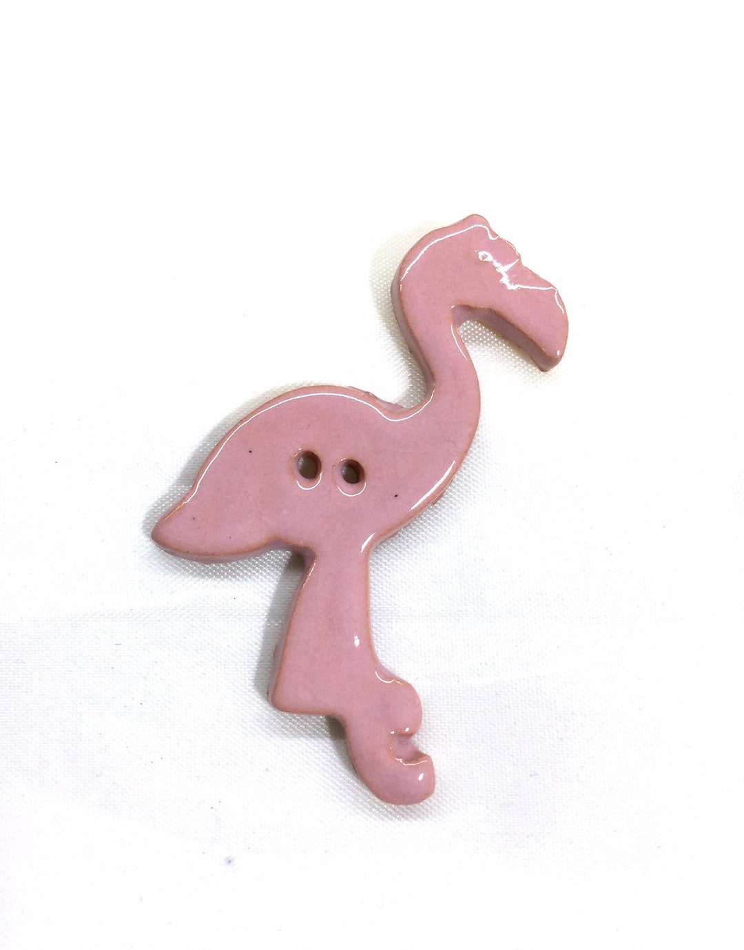 Flamingo Buttons Ceramic Buttons Sold Individually - Etsy