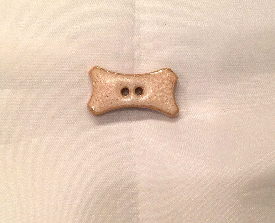 Dog Bone Buttons Different Sizes , Ceramic Buttons - Sold Individually ...