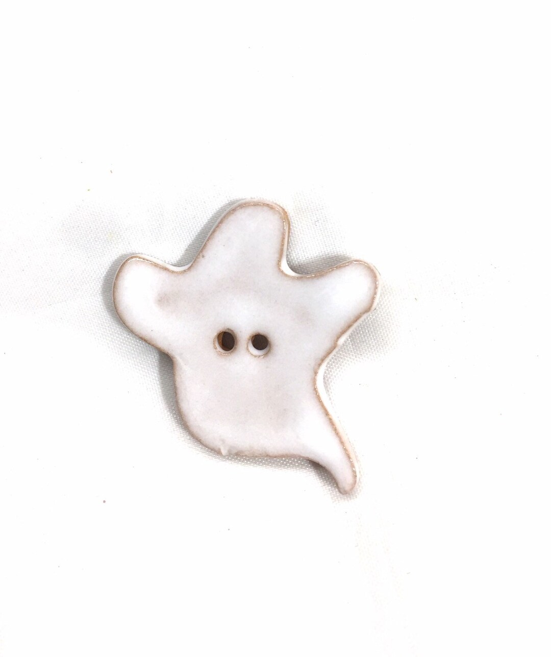 Sale: Ghost Button, Holiday Button, Halloween Button, Ceramic Button ...