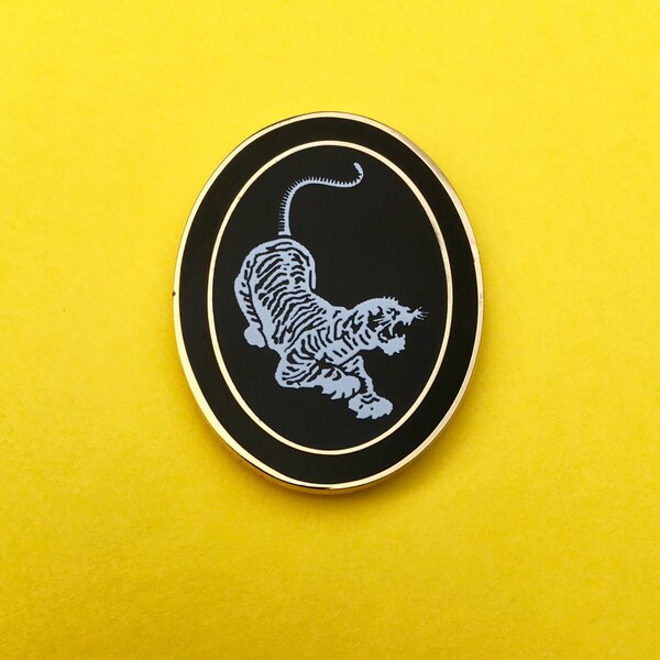 Tiger Pin - Etsy