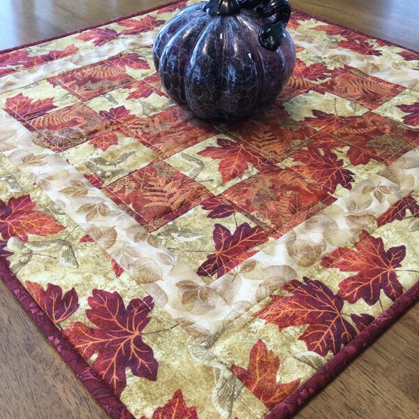 Quilted Table Topper - Etsy