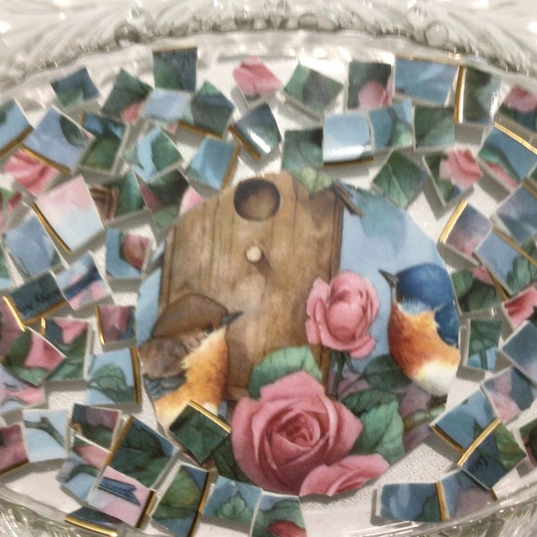 Mosaic Broken China - Etsy