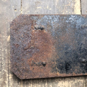 Antique Train Station Sign Industrial Cast Iron Sign Antique Signage - Etsy