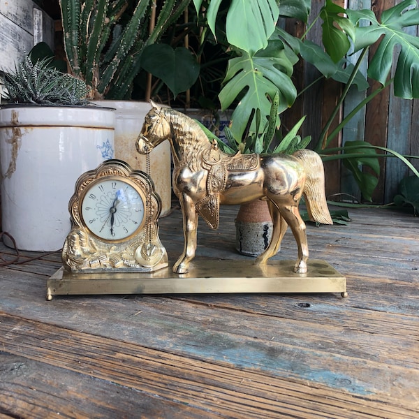Horse Clock - Etsy