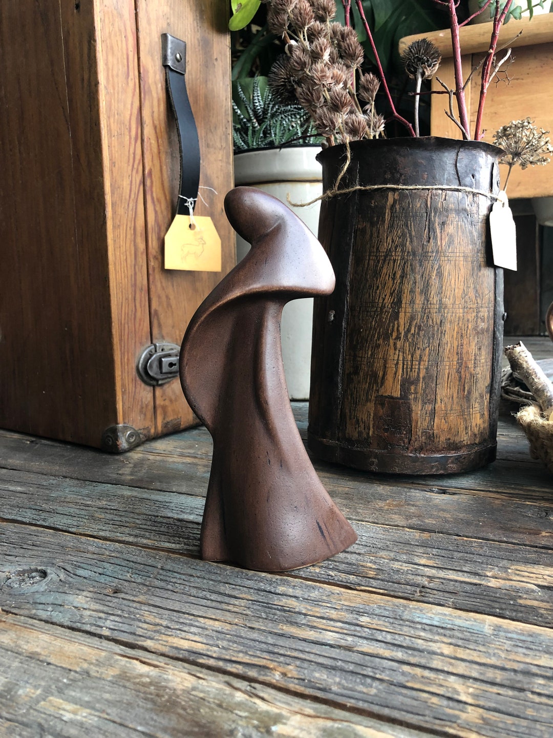 Figurative Woman Ceramic Figurine | Canadian Abstract | Minimal ...