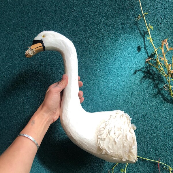 Swan Wall Mount - Etsy
