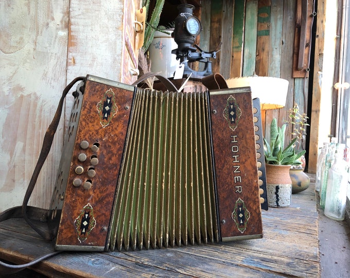 Hohner Accordion 1920s Hohner Button Accordion Hohner Marca Accordion ...