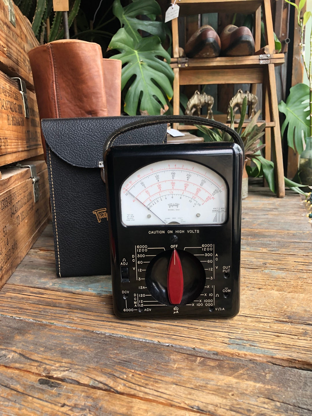 Triplet VOM Multimeter Model 630 Industrial Prop Volt - Etsy