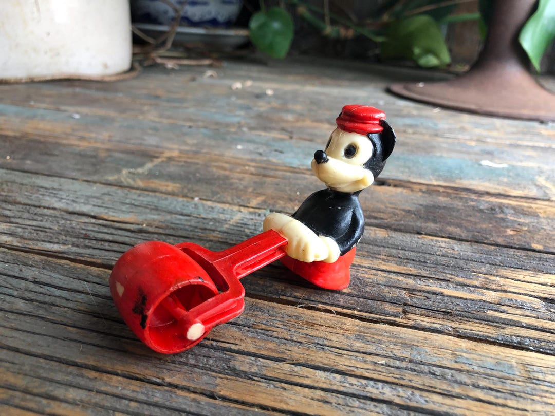 C1950s Mickey Mouse Ramp Walker Toy , Retro Toy , Mickey Mouse ...