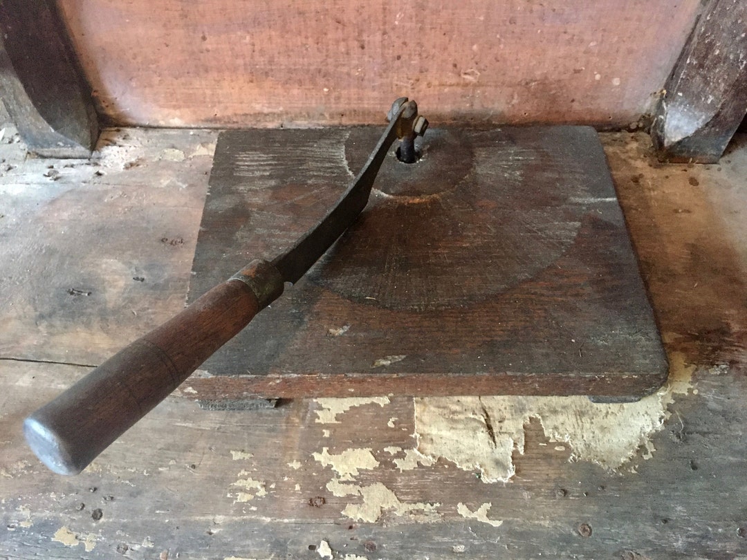 Antique Tobacco Cutter | Rustic Tobacciana | Pipe Smoking Collectible ...
