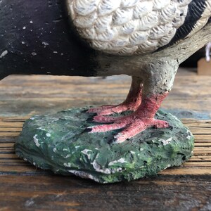 Concrete Painted Pigeon Figurine , Vintage Pigeon , Garden Decor , Bird ...