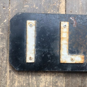 Antique Train Station Sign Industrial Cast Iron Sign Antique Signage - Etsy