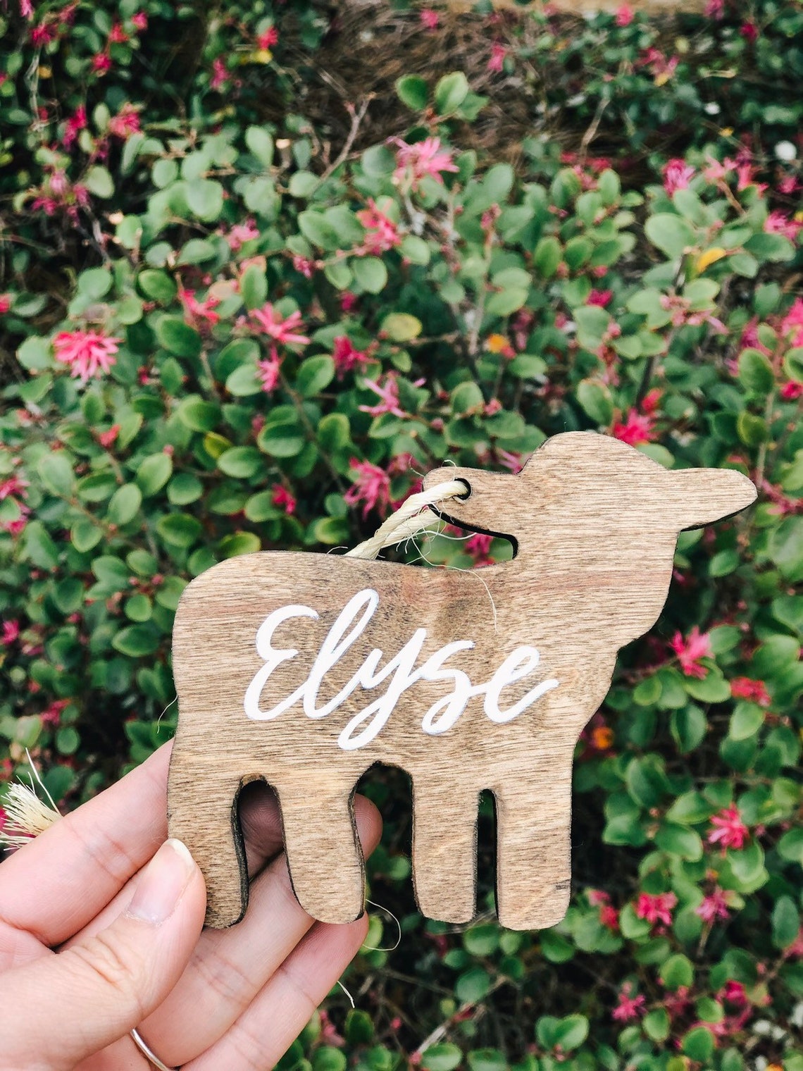 LAMB Easter Basket Name Tag Name Tag Personalized Easter Tag | Etsy