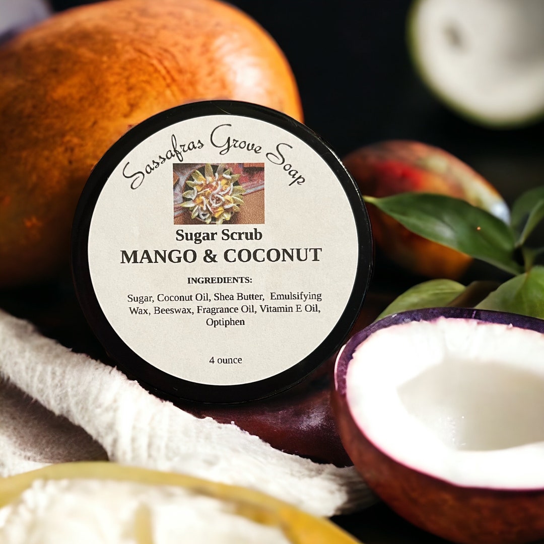 Shea Butter Body Scrub, Coconut Oil Sugar Scrub, Shea Moisture Skin ...
