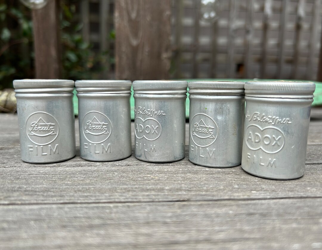 Vintage PERUTZ PERPANTIC and ADOX Dr.c. Schleussner 35mm Film Aluminum ...