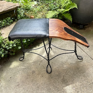 Antique Shoe Store Stool Victorian Primitive Shoe Salesman Stool ...
