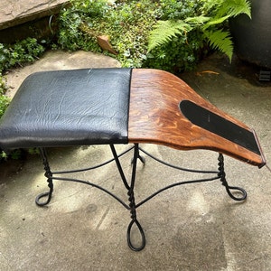 Antique Shoe Store Stool Victorian Primitive Shoe Salesman Stool ...
