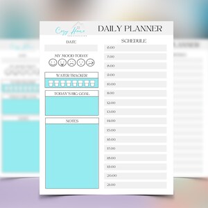 Printable Ultimate Digital Bundle - Daily Planner, Habit Tracker, Meal ...
