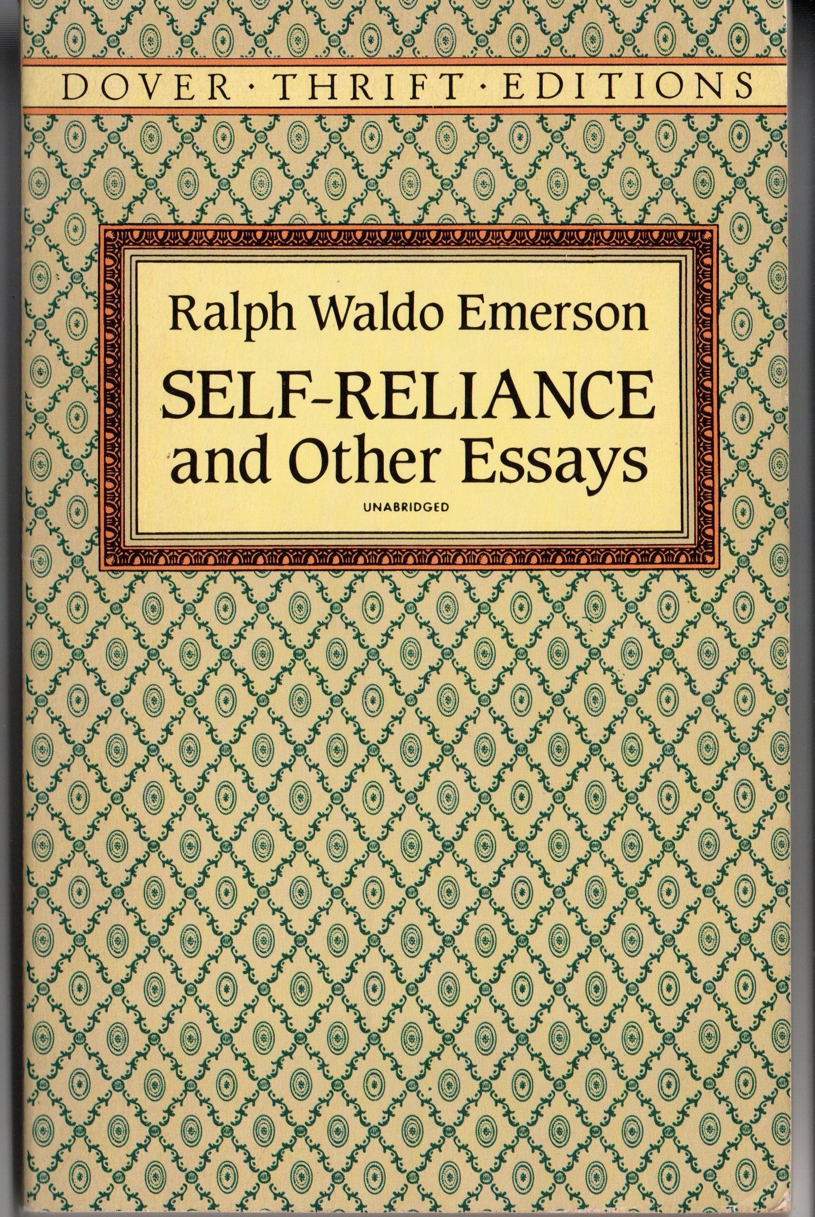 Self Reliance Emerson