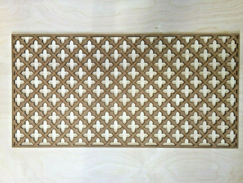 Wooden Radiator Cabinet Grille Radiator Screen 3mm and 6mm Mdf - Etsy UK