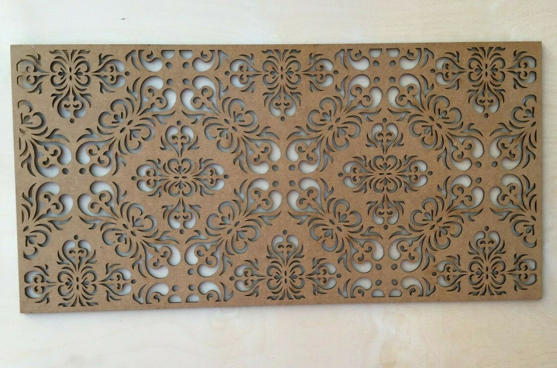 Radiator cabinet grille radiator screen 3mm mdf R10 | Etsy