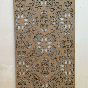 Radiator Cabinet Grille Radiator Screen 3mm Mdf R10 - Etsy UK