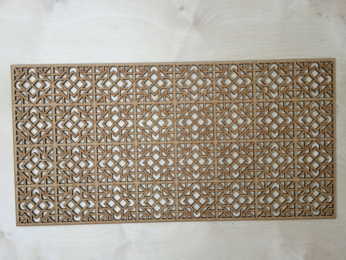 Wooden radiator cabinet grille radiator screen 3mm mdf R40 | Etsy