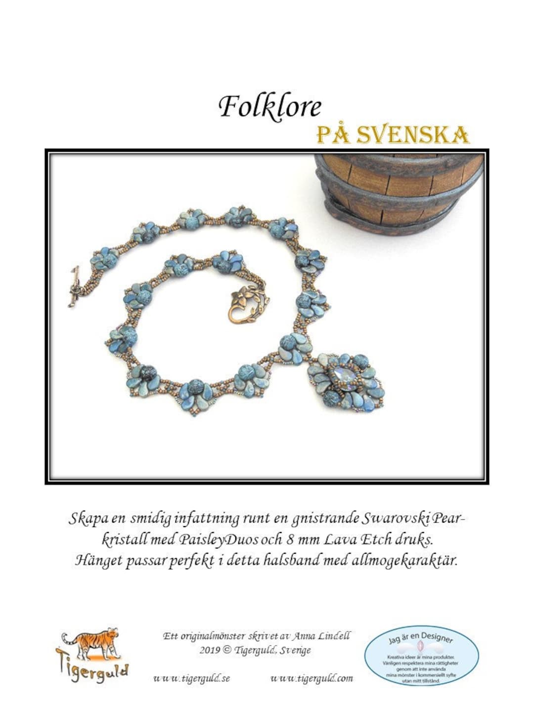 Folklore - Pdf-mönster Av Anna Lindell - Etsy