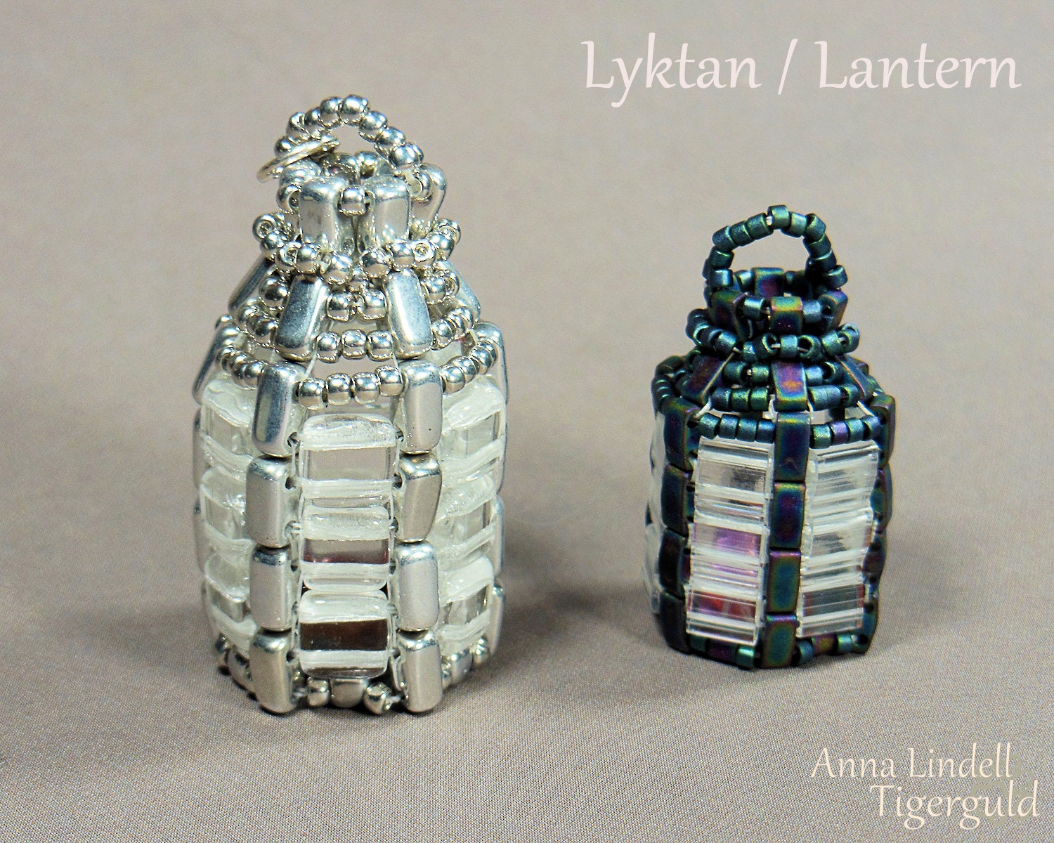 The Lantern - PDF Tutorial by Anna Lindell - Etsy
