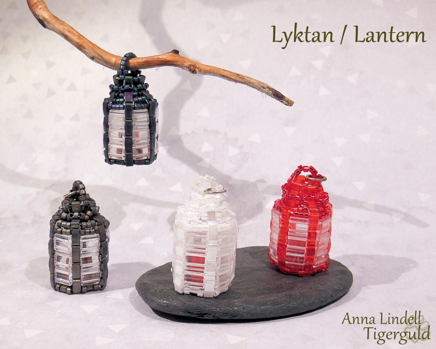 The Lantern - PDF Tutorial by Anna Lindell - Etsy