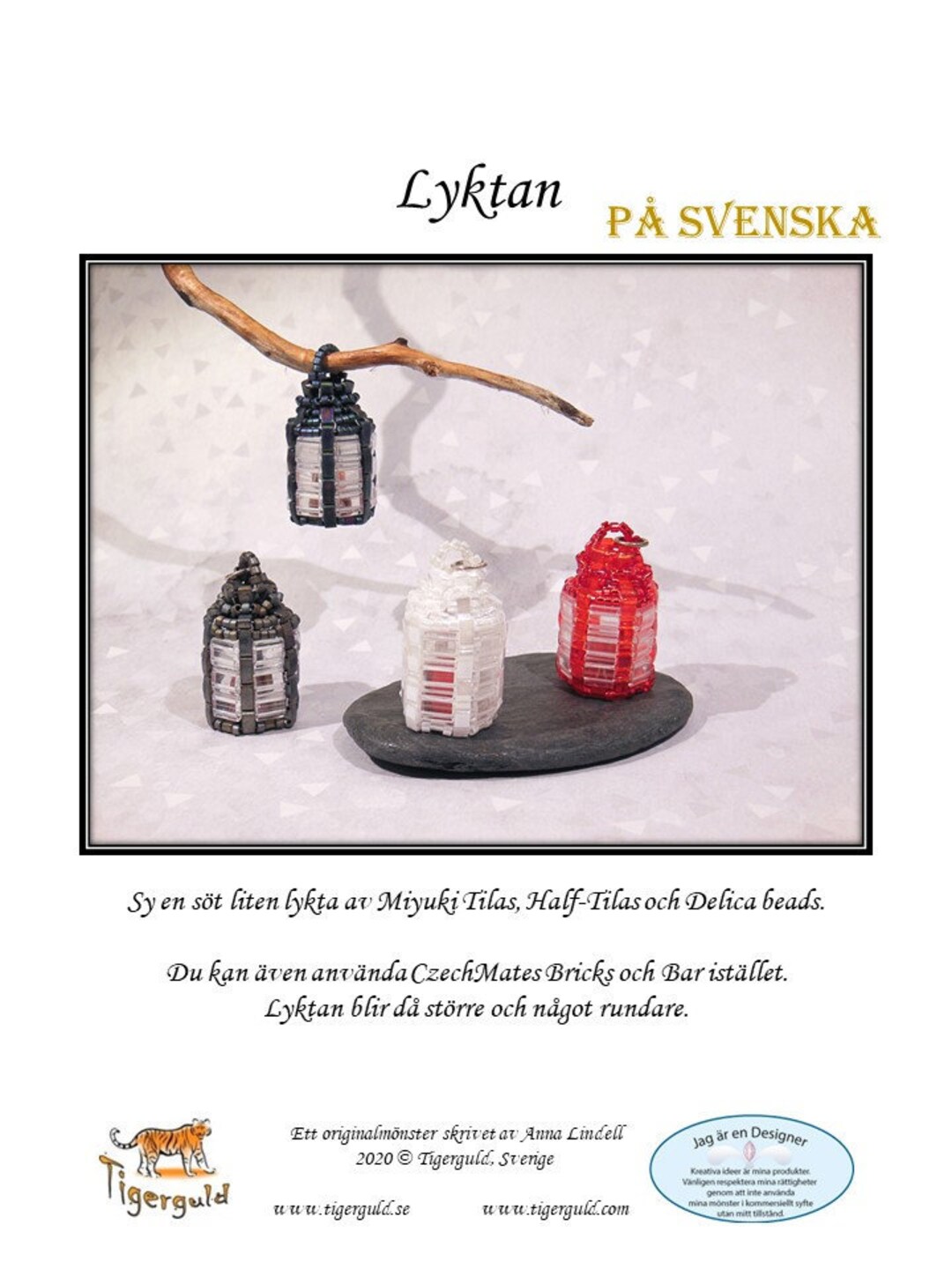 Lyktan - Pdf-mönster Av Anna Lindell - Etsy