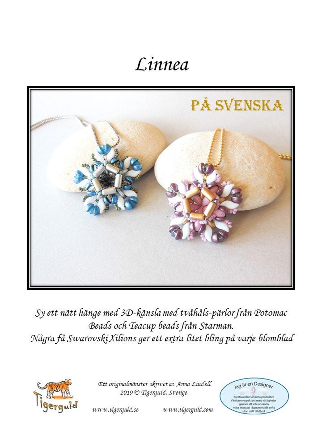 Linnea - Pdf-mönster Av Anna Lindell - Etsy