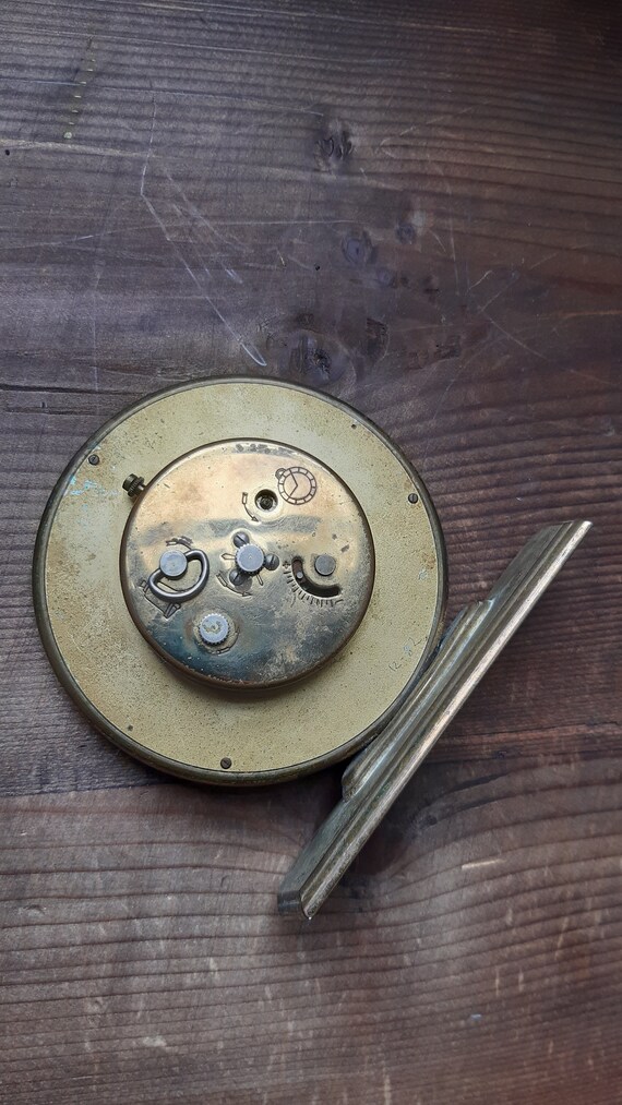 Home & Living Vintage Oris 15 Jewels 8 Day Mechanical Swiss Made Brass ...