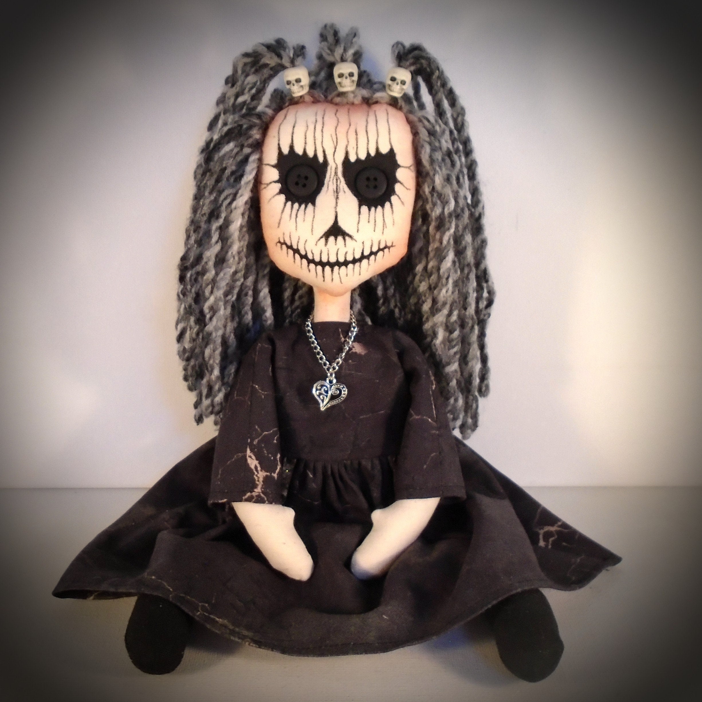 Creepy Leather Doll (Handmade) - www.shopequipments.com