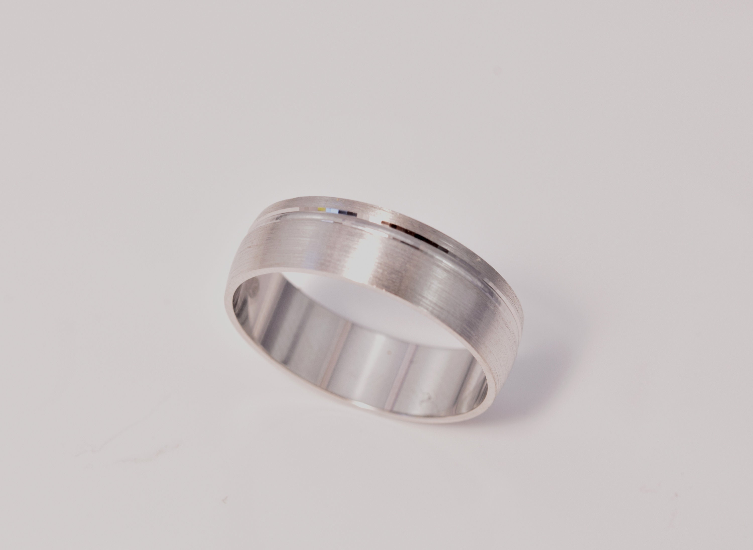 Sterling Silver 925 Ring Modern Ring Wedding Band Silver - Etsy UK