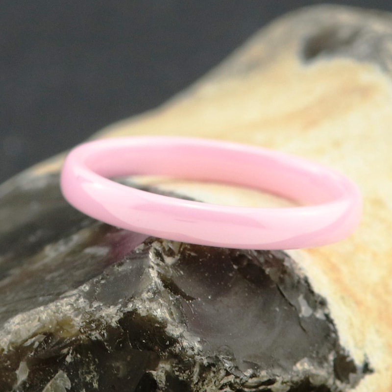 Pink Ceramic Bands - Etsy UK