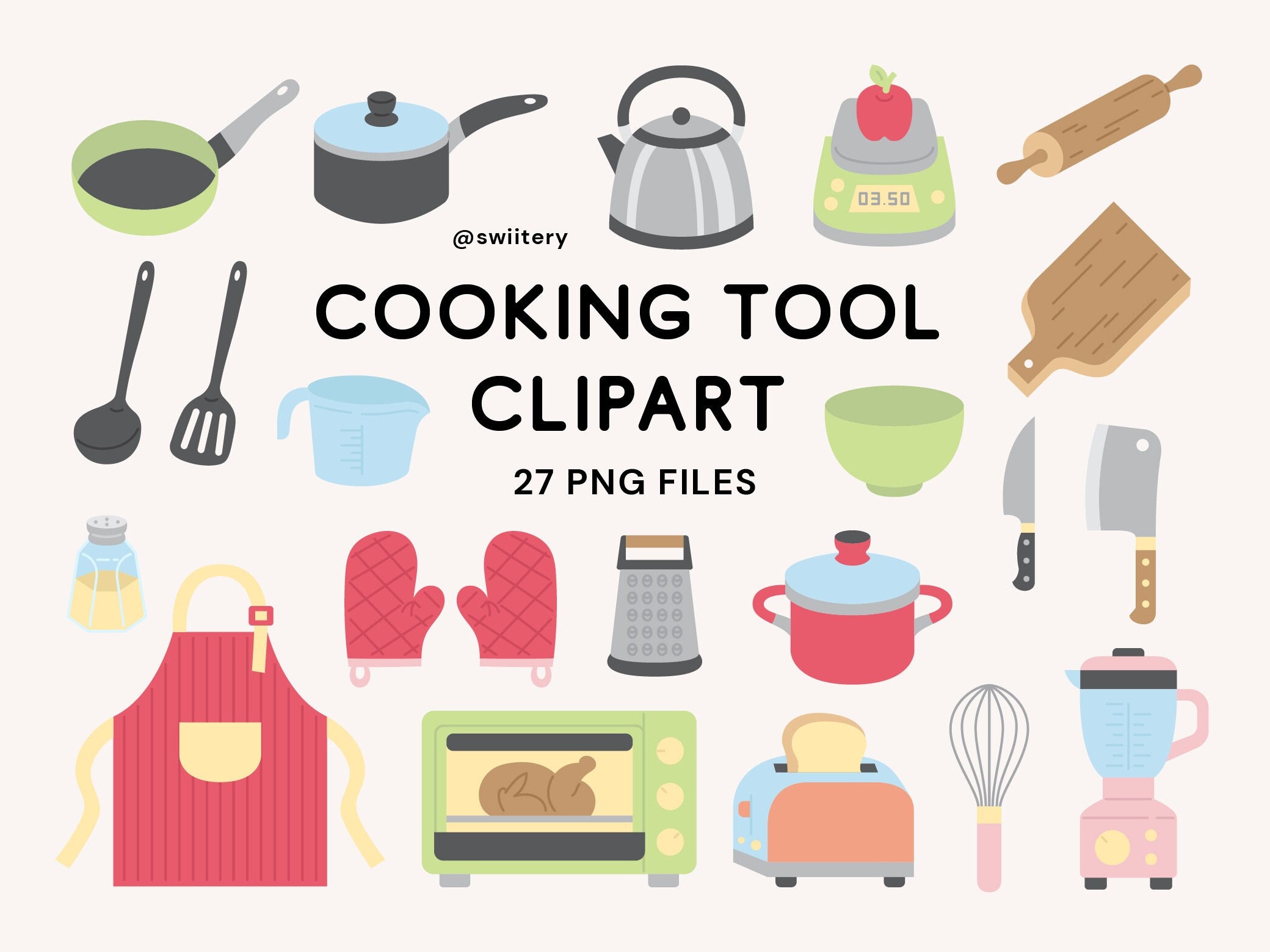Kitchen Utensils Clipart Png