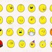 Emoji Clipart Set PNG, Smiling Face Emoticon Illustration | Digital ...