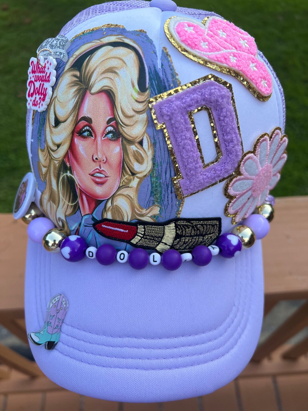 Dolly Parton Inspired Trucker Hat - Etsy