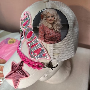 Dolly Parton Inspired Bling Trucker Hat - Etsy