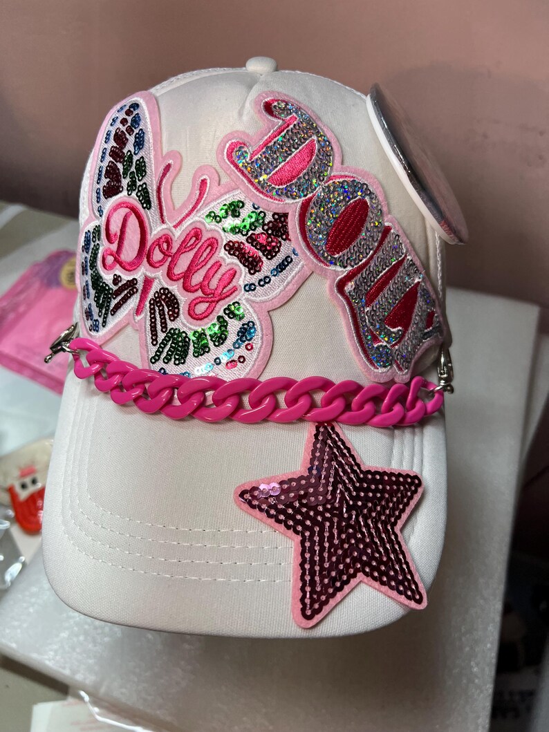 Dolly Parton Inspired Bling Trucker Hat - Etsy