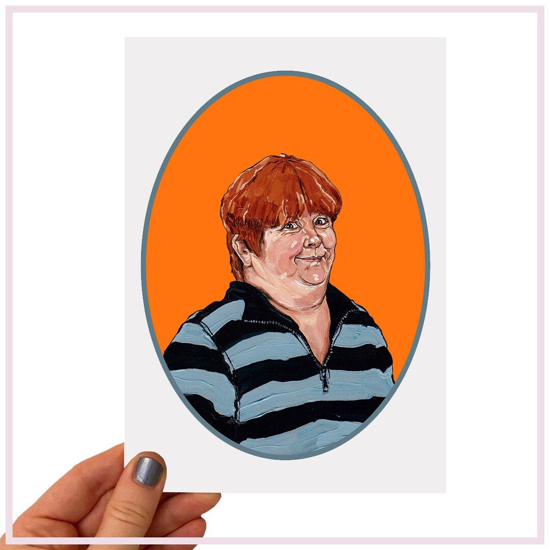 A5 Print Kath & Kim's Sharon Strzelecki - Etsy UK
