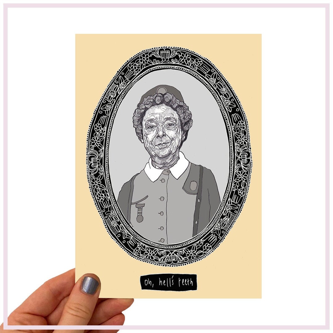 Greeting Card - Call the Midwife Phyllis Crane - Etsy