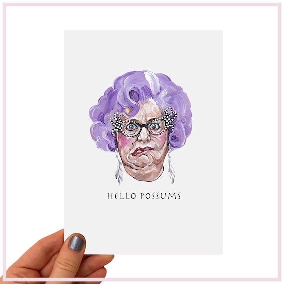 Dame Edna Logo
