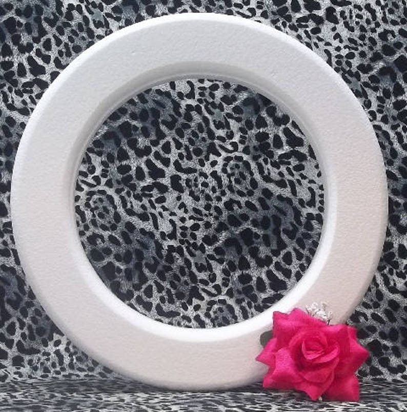 8 PC Styrofoam EPS Polystyrene WREATHS With Rounded Edges 16" X 2" - Etsy